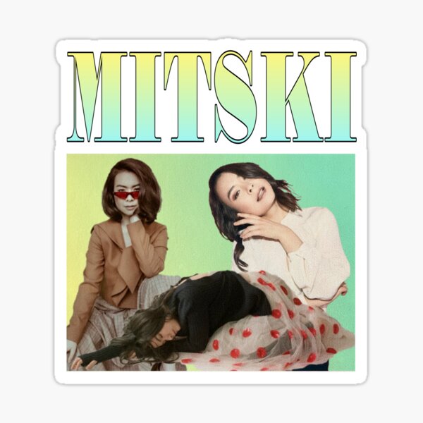 "Mitski Homage" Sticker for Sale by khalesxi | Redbubble