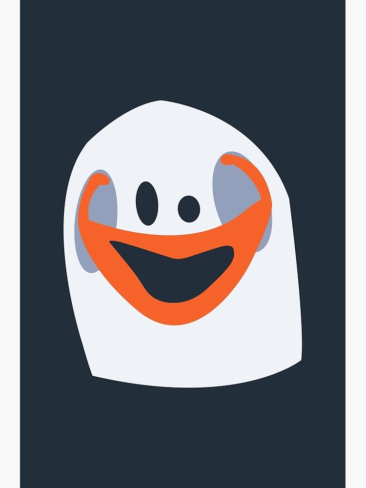 "La Bussi Mascot Full Face || Funny Bus Driver Mascot" Art Print for ...