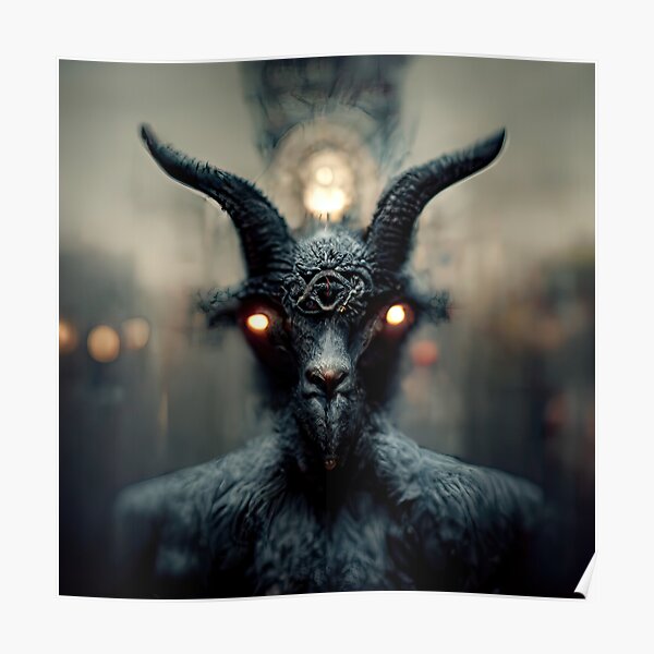 "Baphomet " Poster for Sale by OccultDreams | Redbubble