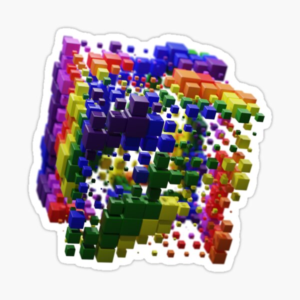 "Break The Box" Sticker for Sale by JimmyShrimp | Redbubble