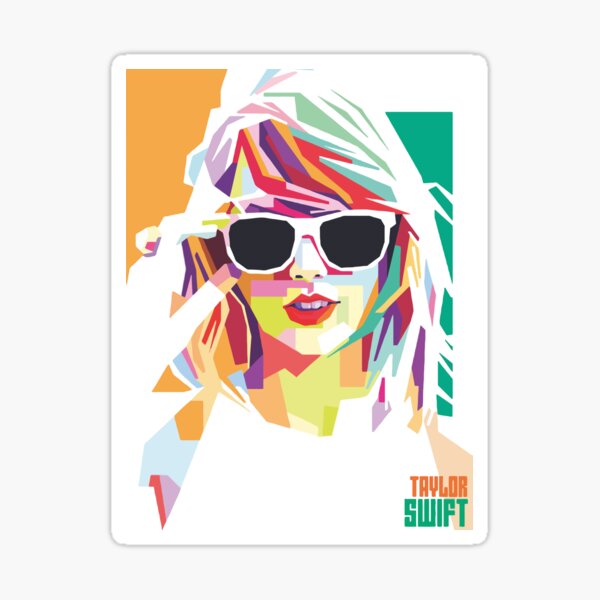 "taylor swift logo" Sticker for Sale by nijinfae | Redbubble