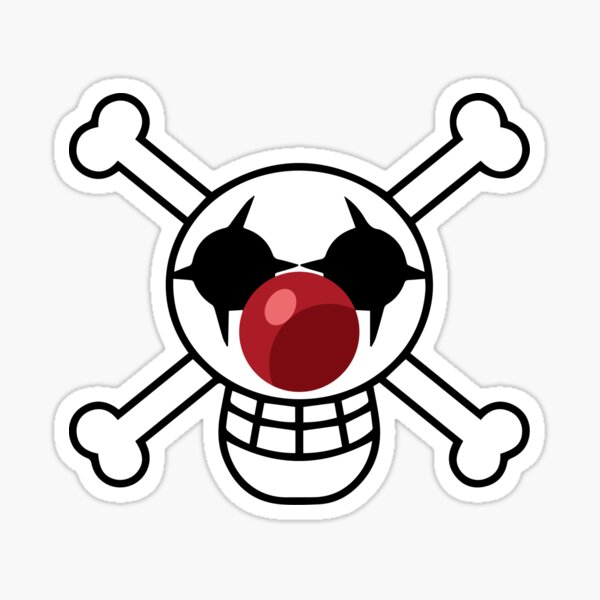 "Buggy - One Piece" Sticker for Sale by burhansivrikaya | Redbubble