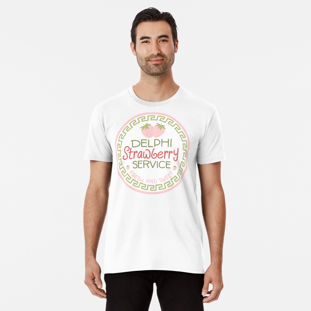 "Delphi strawberry service" Sticker for Sale by Mac-and-noodles | Redbubble