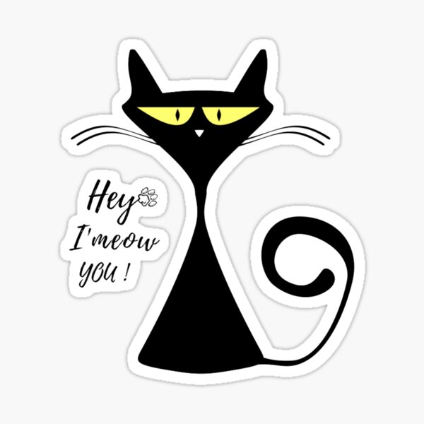 "Cats,cute,cat,adorable,uwu,kittens,meow,funny,kawaii," Sticker for ...