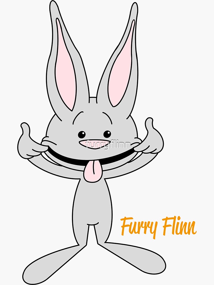 "Furry Flinn Crazy Face" Sticker for Sale by furryflinn | Redbubble