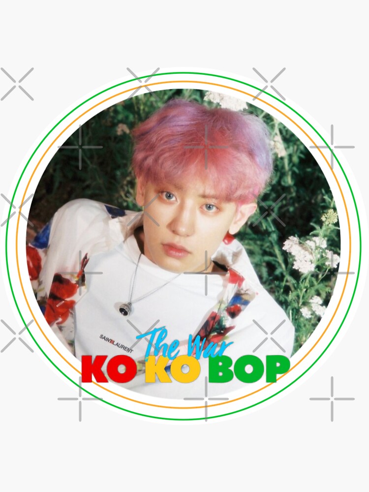 "EXO - Ko Ko Bop - Chanyeol" Sticker by dewdrxps | Redbubble