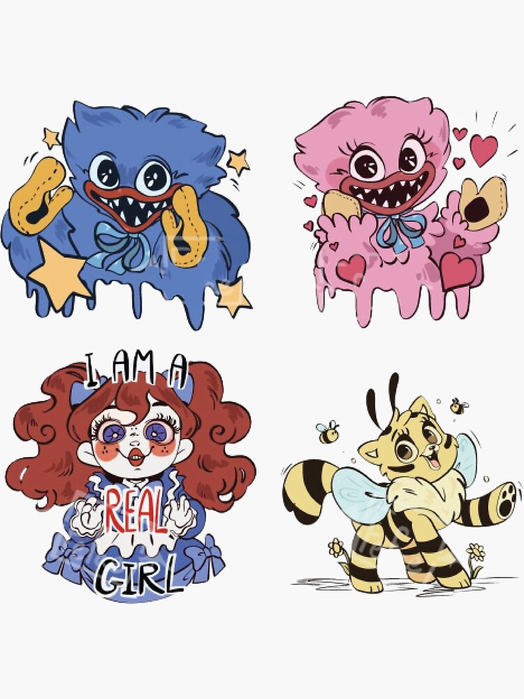 "poppy playtime chapter 2" Sticker for Sale by eternalrival | Redbubble
