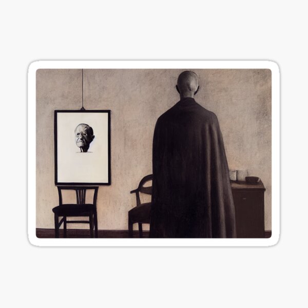 "Turning the Back to Life" Sticker for Sale by GrafixTrail | Redbubble