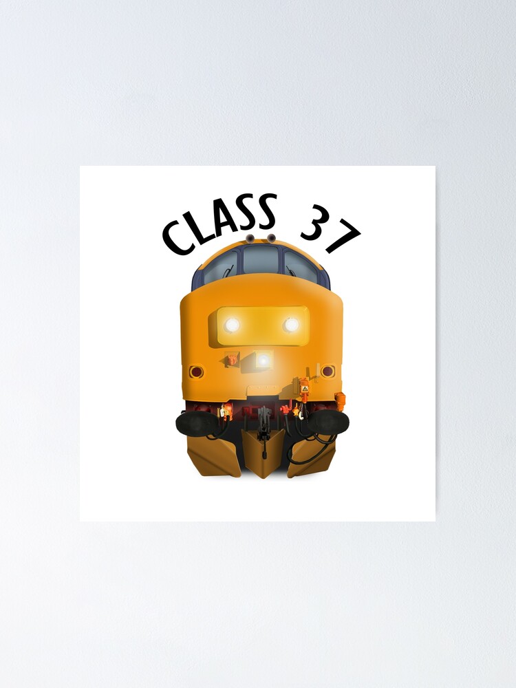 "Class 37 English Electric Type 3" Poster for Sale by jameswattsart ...