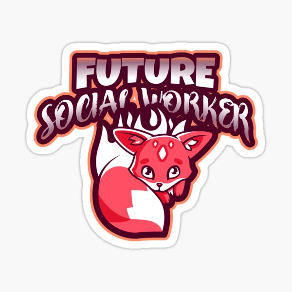 "Future Social Worker" Sticker for Sale by SocialWorkGift | Redbubble