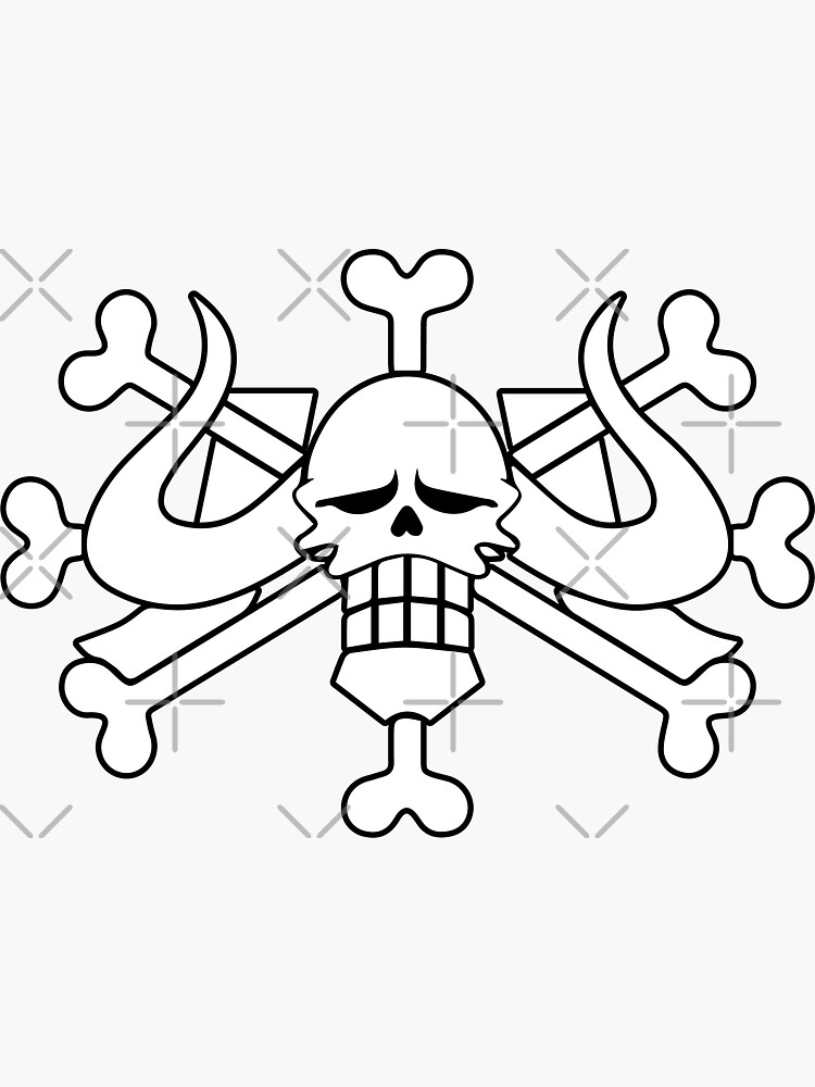 " Beasts Pirates - One Piece" Sticker for Sale by burhansivrikaya ...