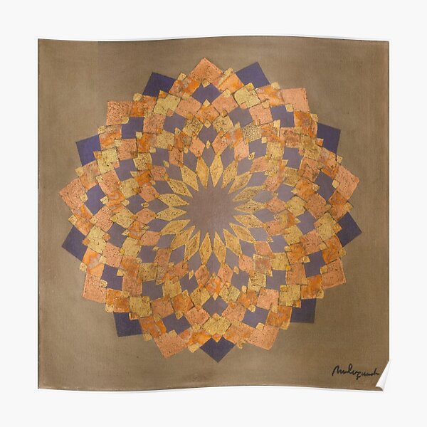 Mandal Star Poster For Sale By Kilkor Art Redbubble