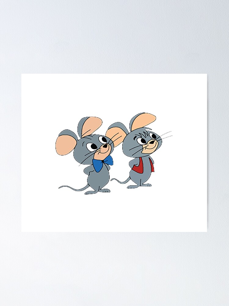"Pixie And Dixie" Poster for Sale by Blanrone | Redbubble