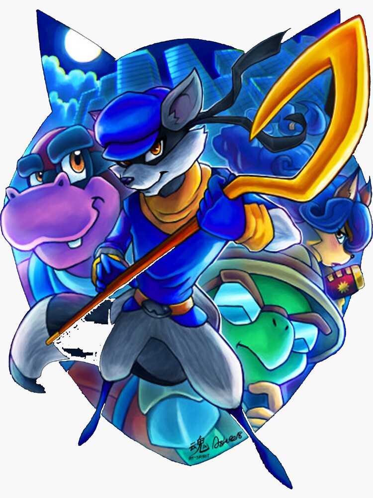 "Sly Cooper,Retro Cartoon,Vintage Cartoon,Clank,Fox Girl,Playstation 2 ...