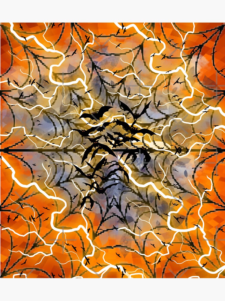 "Bat Web" Sticker for Sale by DesignSafari | Redbubble