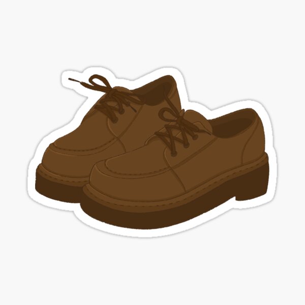 "Light Academia Aesthetic Shoes Sticker" Sticker for Sale by nixieart ...