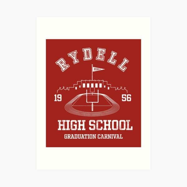 "Grease - Rydell high School Graduation Carnival Variant" Art Print for ...