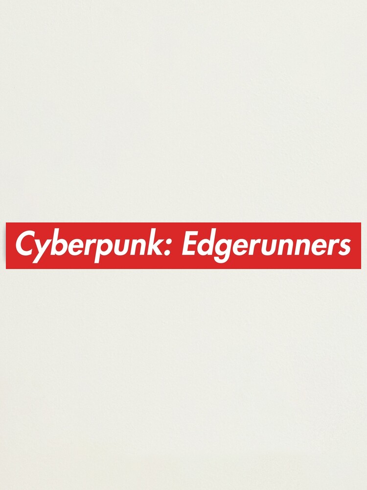 "Cyberpunk: Edgerunners Logo" Photographic Print for Sale by ...