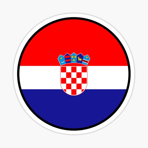"CROATIA FLAG (Flag of Croatia)" Sticker for Sale by USEFULART-Shop ...