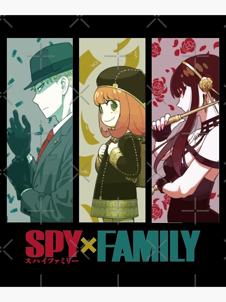 "SPY X FAMILY Forger Family" Art Print for Sale by Sonic-ip | Redbubble