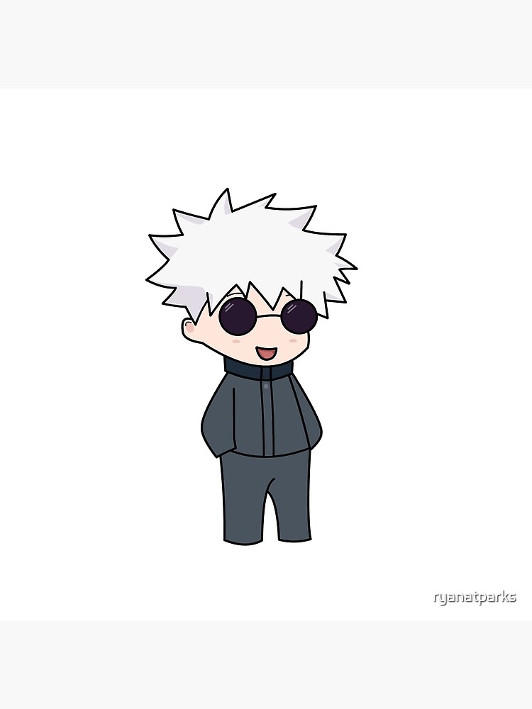 "Gojo Chibi" Poster for Sale by ryanatparks | Redbubble