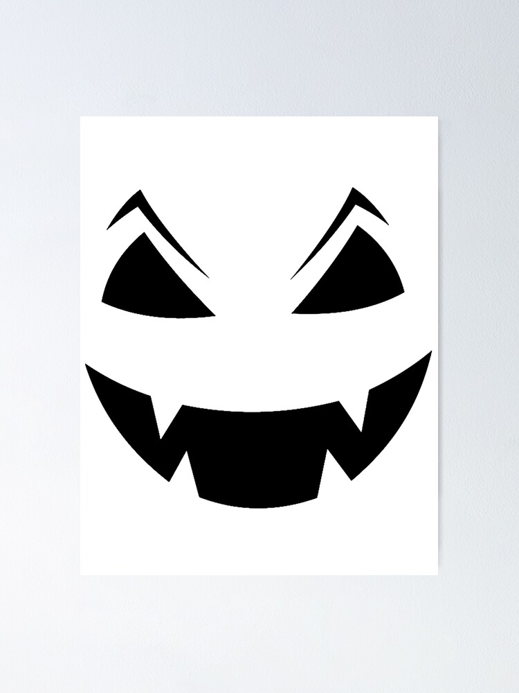 "Halloween Scary Vampire Face" Poster for Sale by Dven-Clothes | Redbubble