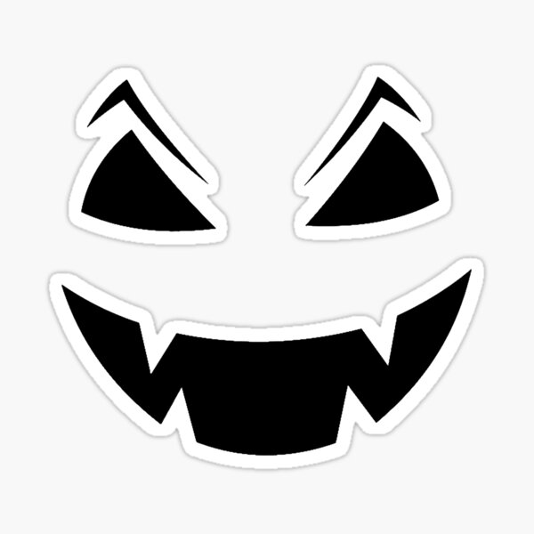 "Halloween Scary Vampire Face" Sticker for Sale by Dven-Clothes | Redbubble