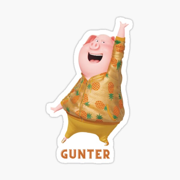 "Gunter Sing 2" Sticker for Sale by SplendidT-shirt | Redbubble