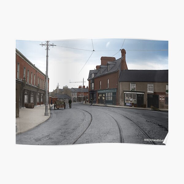 "Donnybrook, Dublin, Ireland, 1910" Poster for Sale by marcredmond ...