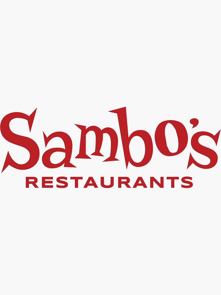 "Sambo’s Sambos Restaurant" Sticker for Sale by jtrenshaw | Redbubble