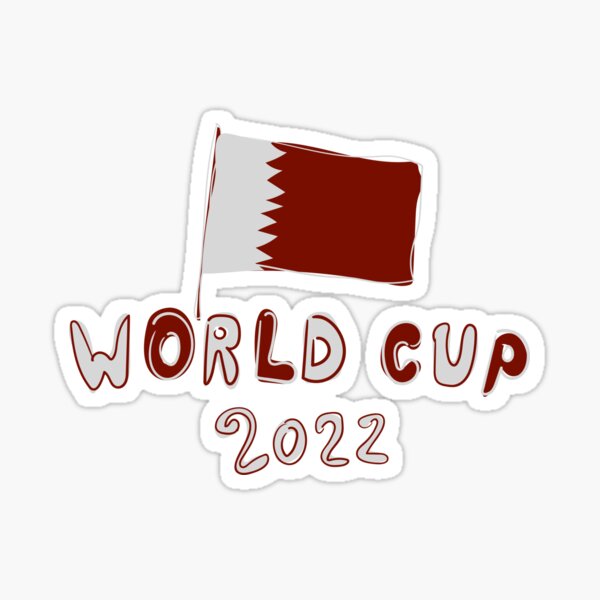 "world cup qatar" Sticker for Sale by amineSTARS | Redbubble