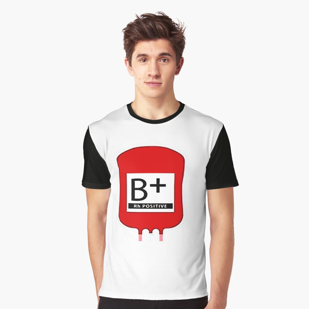 "Blood Type B+" Sticker for Sale by jennstore | Redbubble