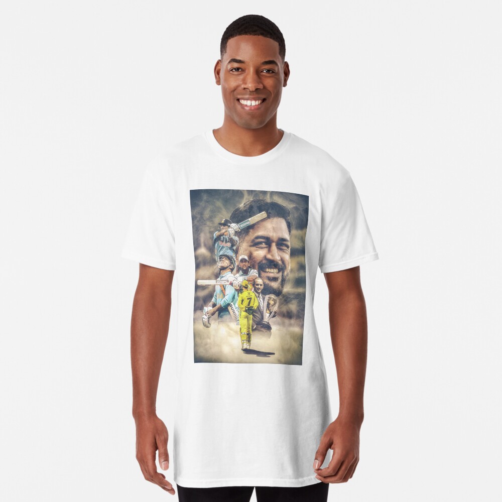 "MS Dhoni Wallpaper" Sticker for Sale by ArtParadox | Redbubble