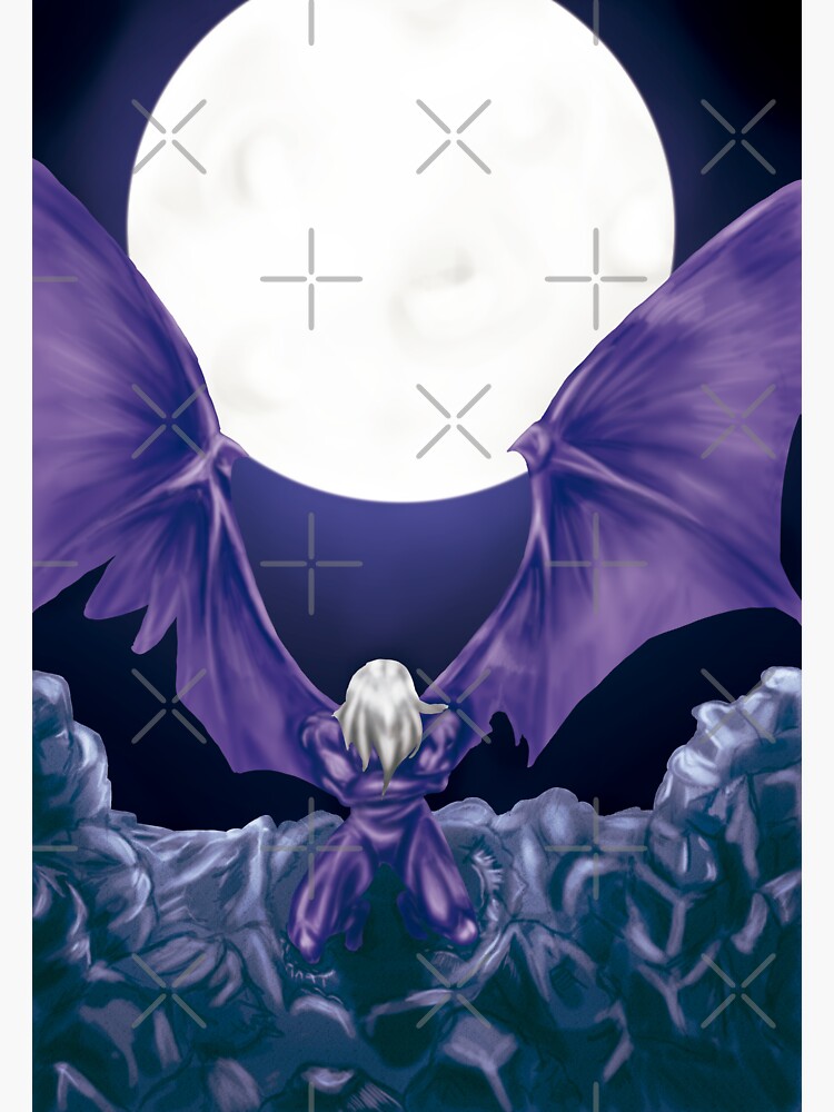 "cry demon" Sticker for Sale by Ftoro-draw | Redbubble