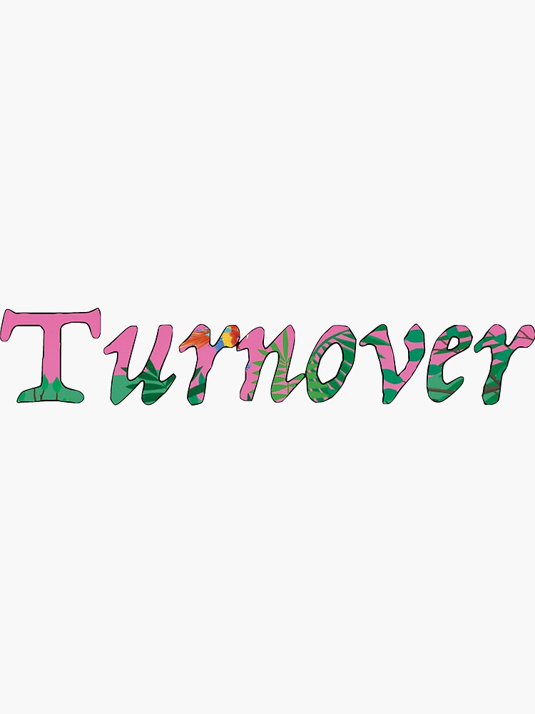 "TURNOVER GOOD NATURE" Sticker for Sale by nolandoverboard | Redbubble