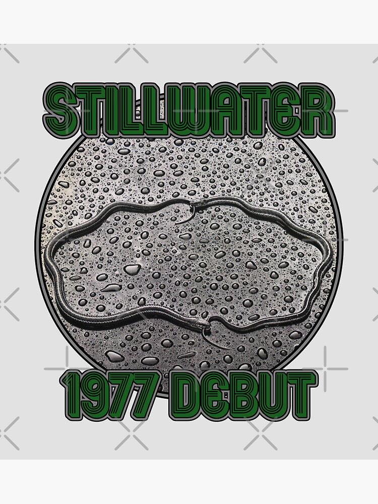 "Stillwater: 1977 Debut (Special Edition)" Sticker for Sale by Eds-Rock ...