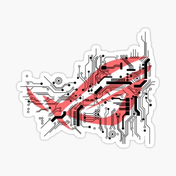 "Asus Rog Gaming Classic " Sticker for Sale by WalterButler | Redbubble