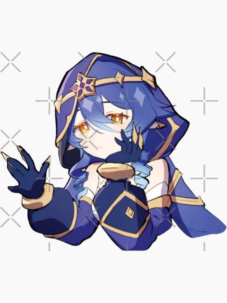 "Layla Genshin Impact" Sticker for Sale by stvvpy | Redbubble