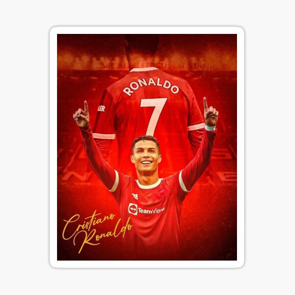 "Cristiano Ronaldo " Sticker for Sale by dalangmerk | Redbubble