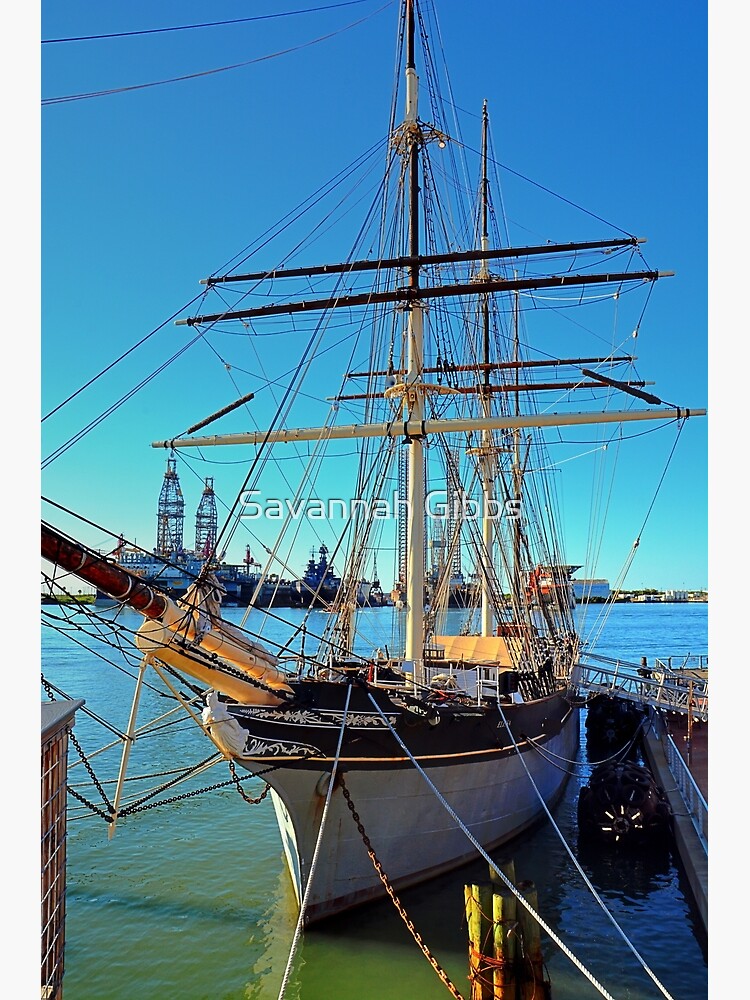 "Elissa Tall Ship" Poster for Sale by venny | Redbubble