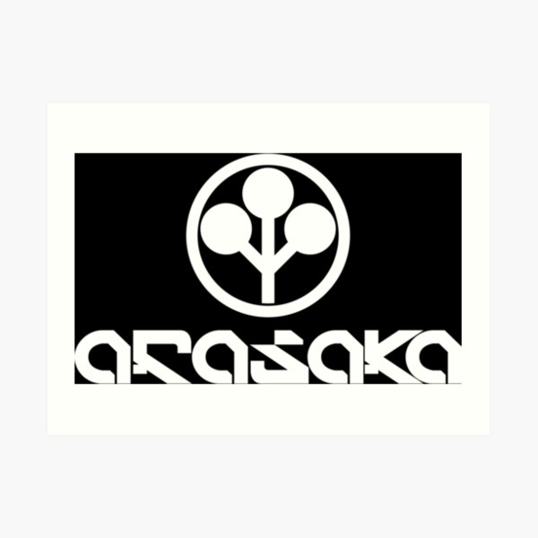 "Cyberpunk Arasaka Future" Art Print for Sale by suedelphacrq | Redbubble
