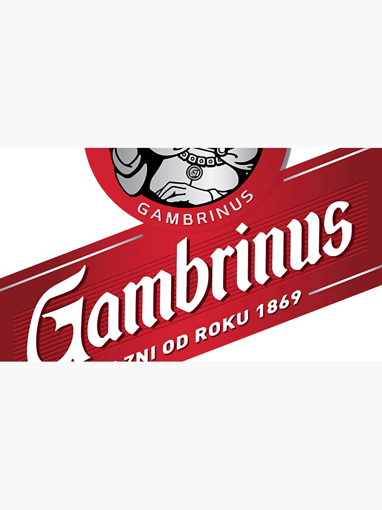"Gambrinus Wood Original Beer logo Dibujos logo " Cap for Sale by ...