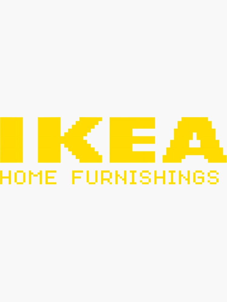 "Ikea - Pixel" Sticker for Sale by MarioJonesd | Redbubble