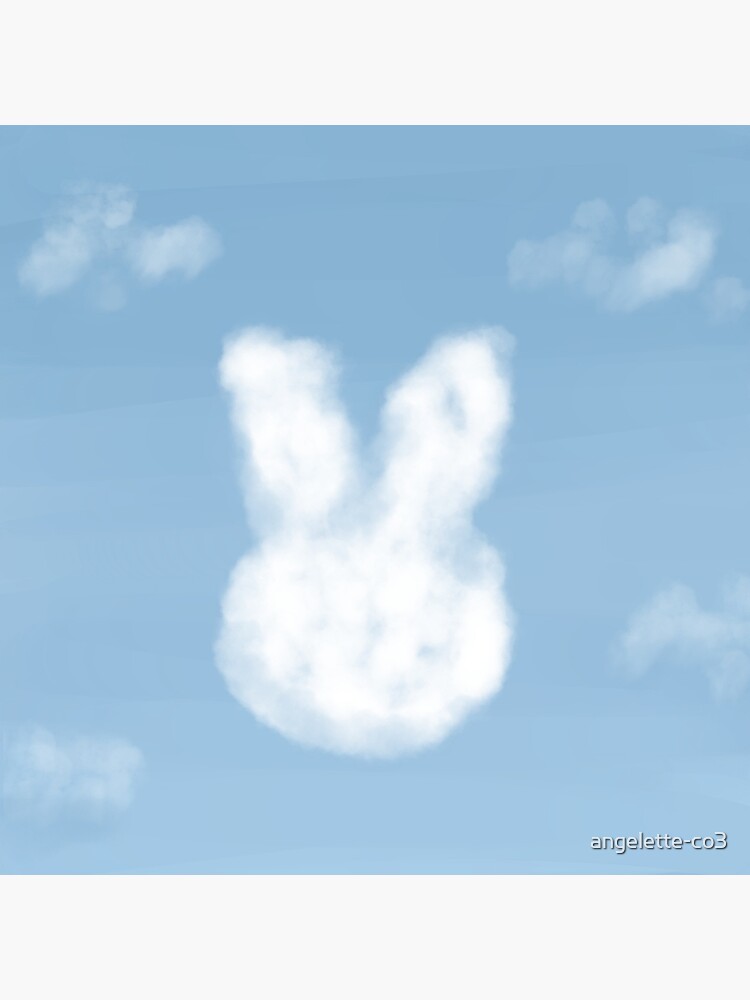 "Bunny Cloud" Poster for Sale by angelette-co3 | Redbubble
