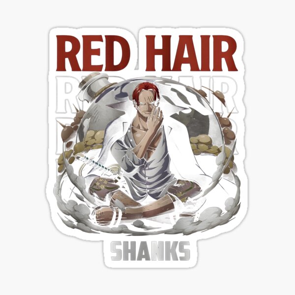 "shanks movie 3d" Sticker for Sale by ReimuMerkel | Redbubble