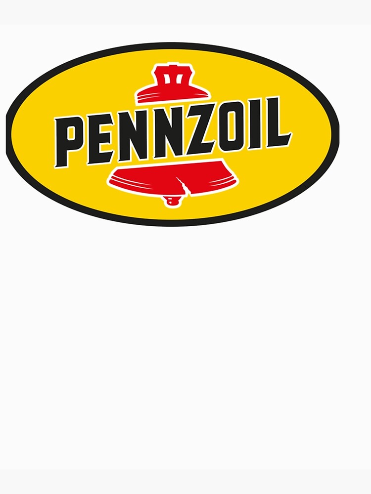 "Pennzoil old logo Sticker" Poster for Sale by AnnaRose113 | Redbubble