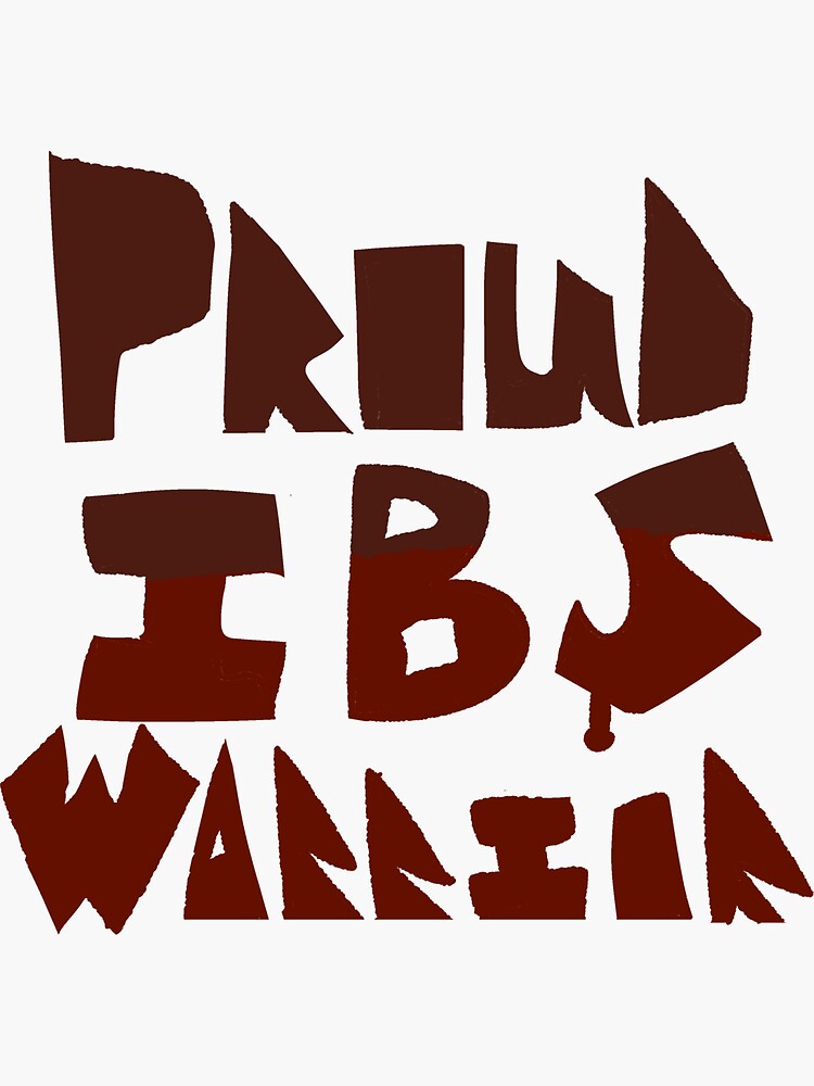 "IBS PRIDE" Sticker for Sale by gyrosphere | Redbubble