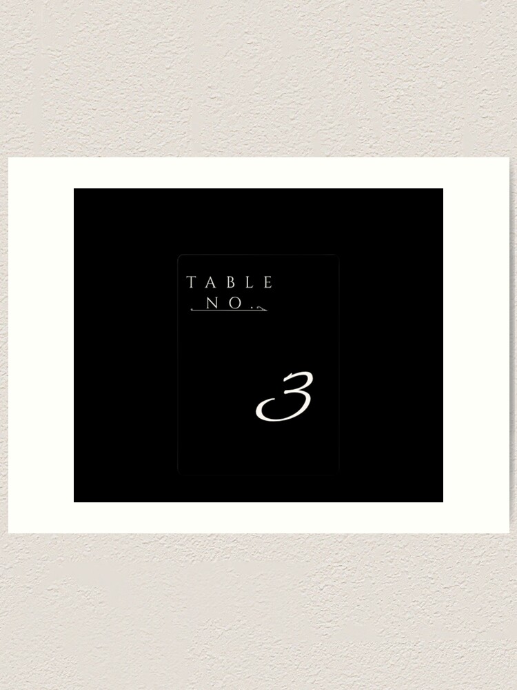 "Classic Black Table Numbers, Wedding and Event Table Cards Printable ...