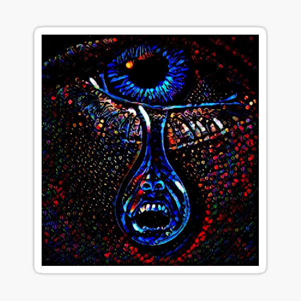 "Pain" Sticker for Sale by DRJProds-Merch | Redbubble
