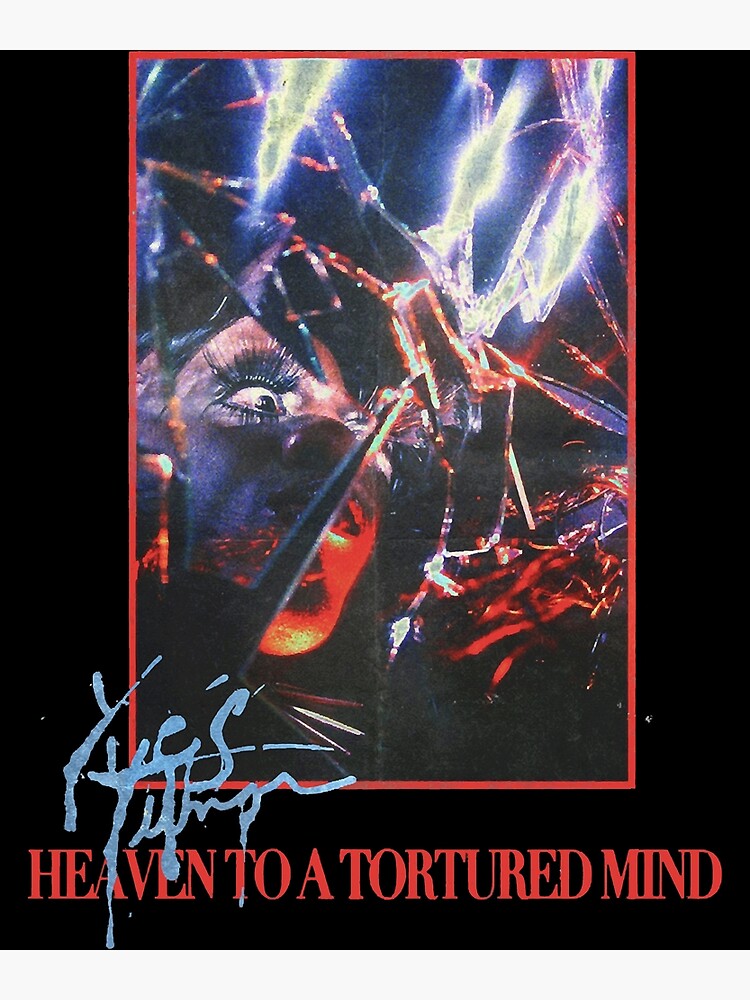 "Heaven to a tortured mind poster tee" Poster for Sale by WilliamBodley ...